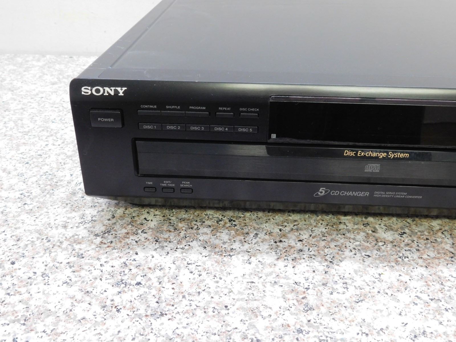 Sony Disc Ex-change System CD Player Works CDP-CE315