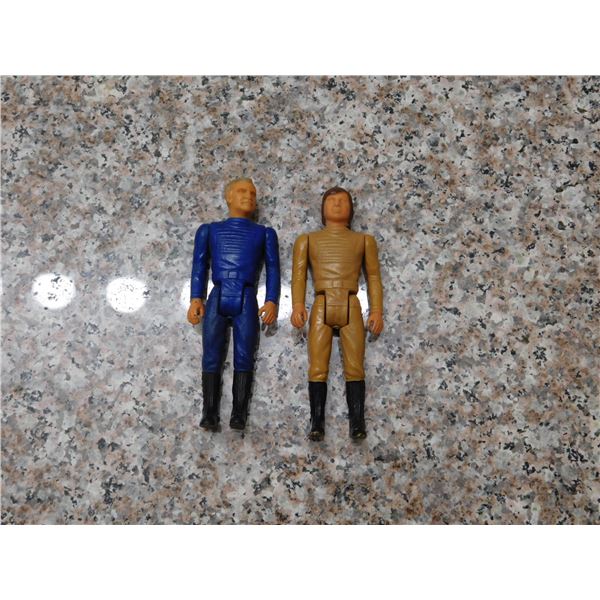 Lot of 2 Vintage 1978 Universal Studios Battlestar Galactica Figures