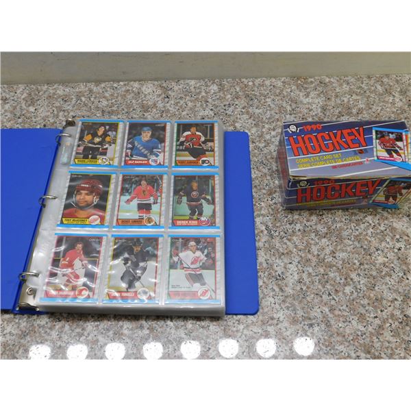 1989-90 O-Pee-Chee Complete Set NrMnt/Mint – 330 cards with Original box