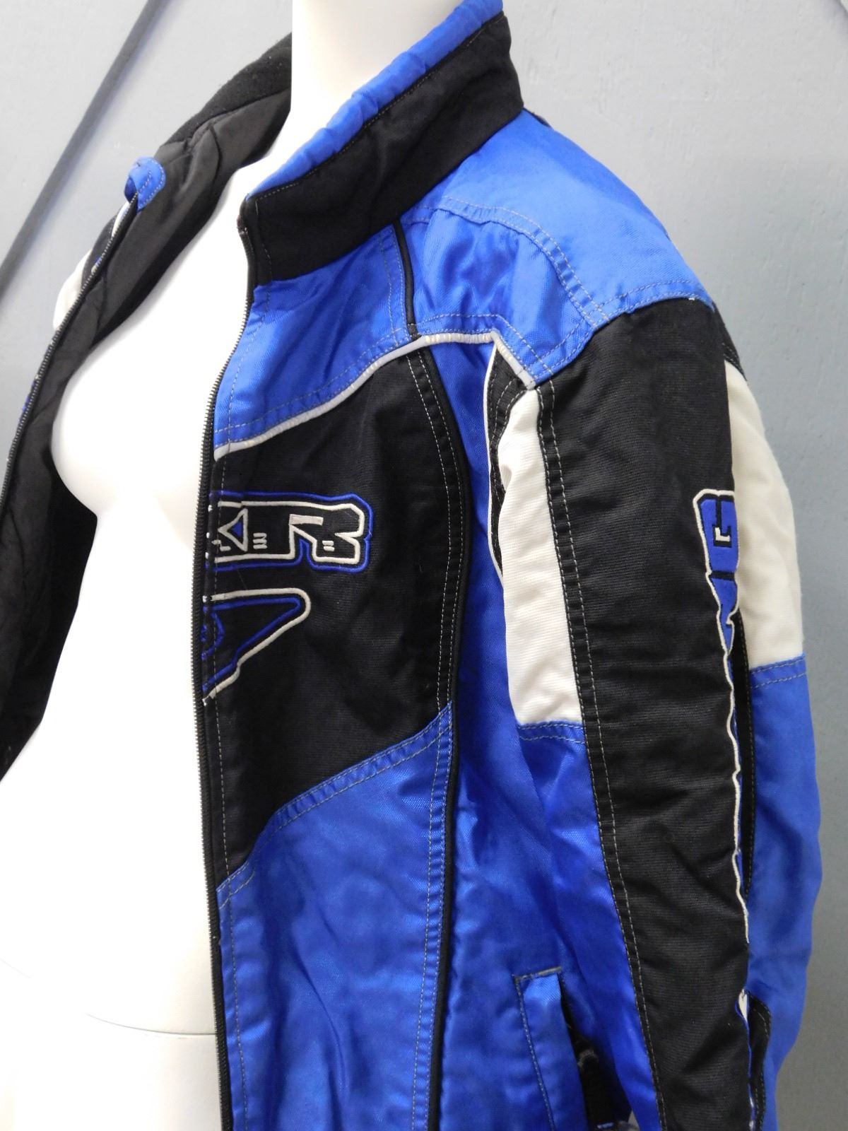 FXR Racing Jacket Blue and Black