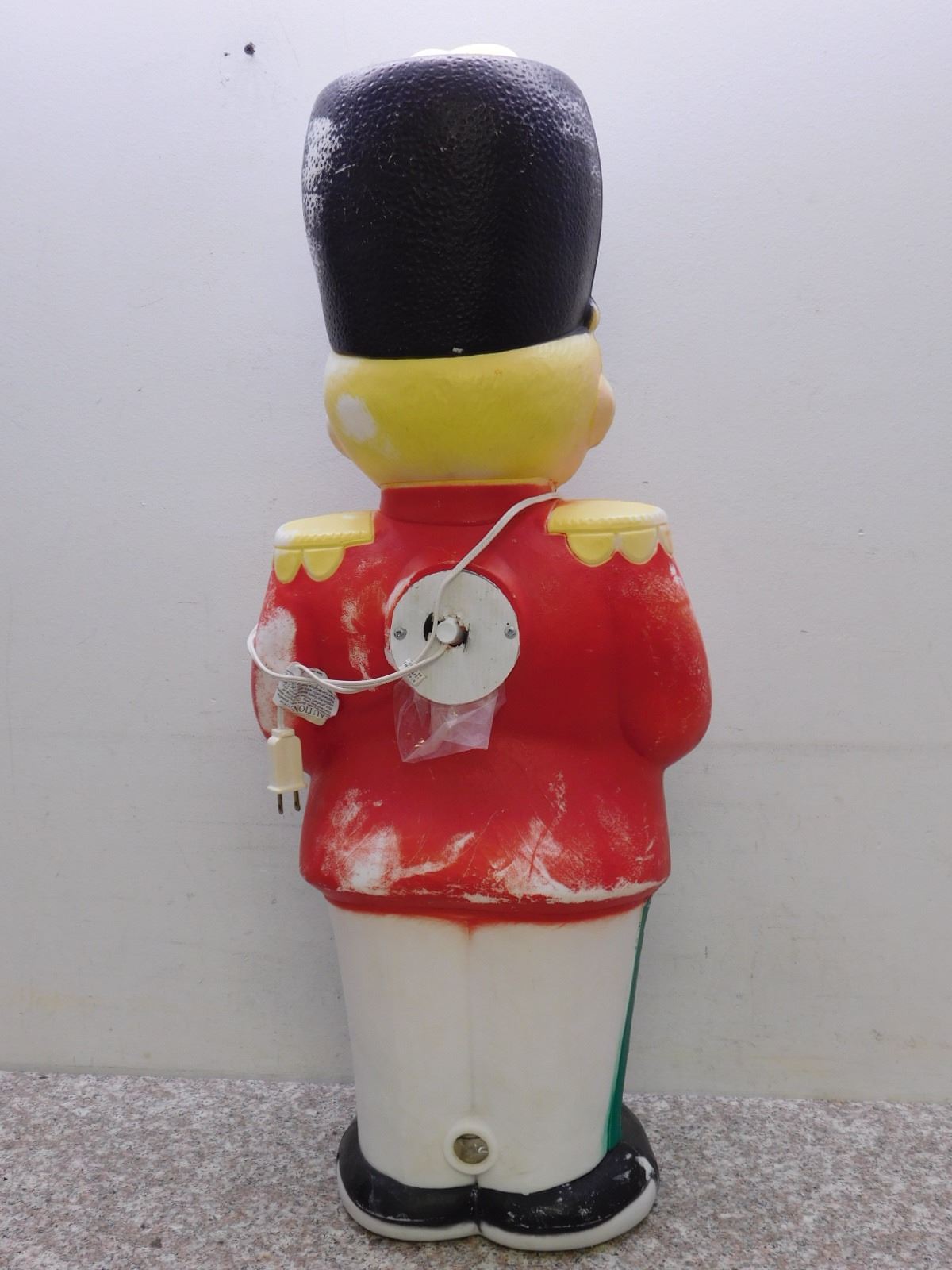 Vintage Little Drummer Boy Lighted Blow Mold