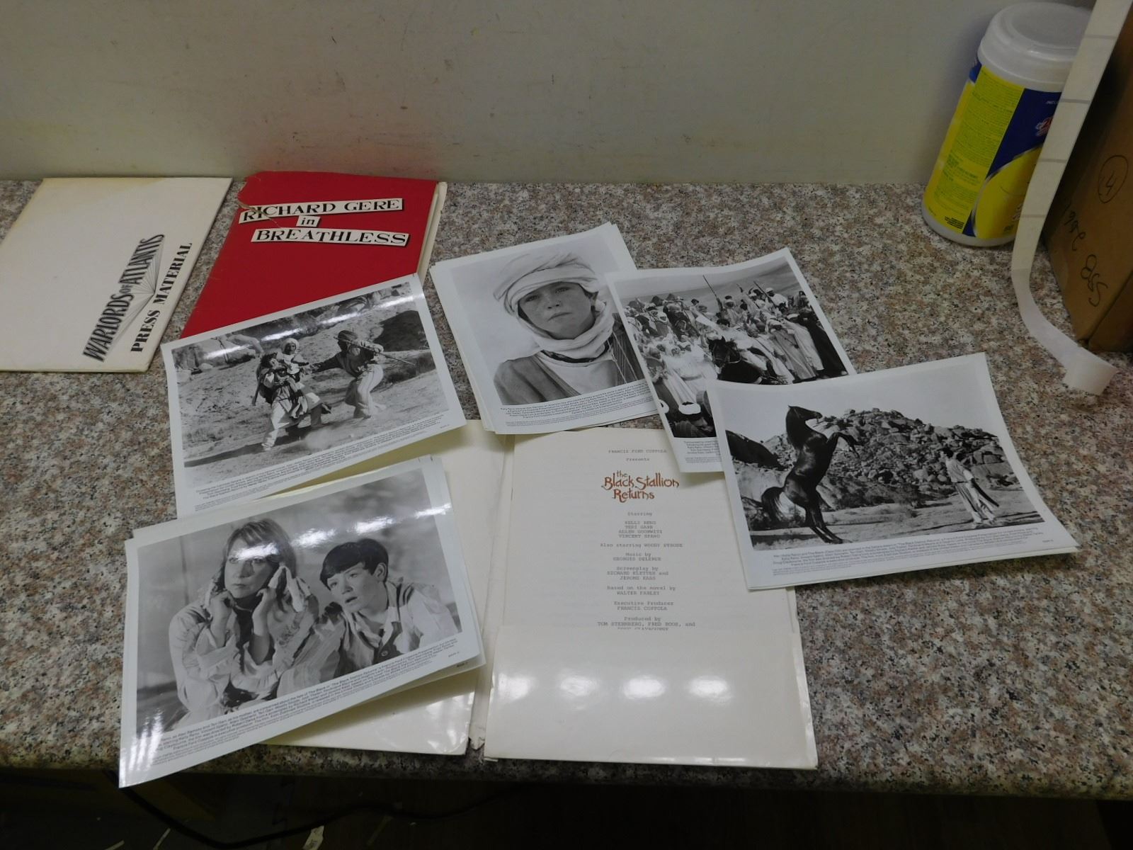 Lot of 5 Movie Press Kits 1980s "Game of Death, The Funhouse, Black ...