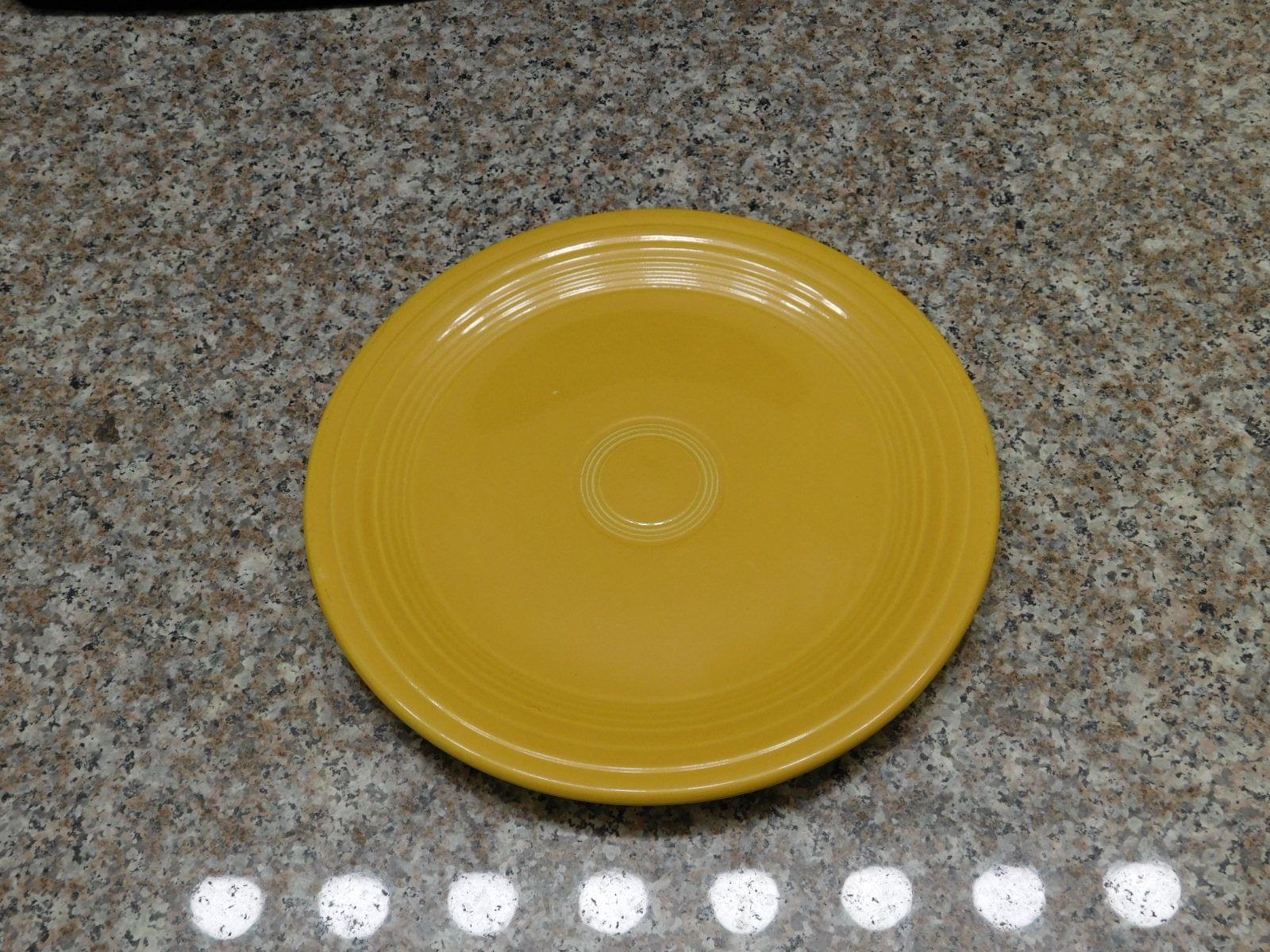Vintage Yellow Fiesta 9.5" Dinner Plate
