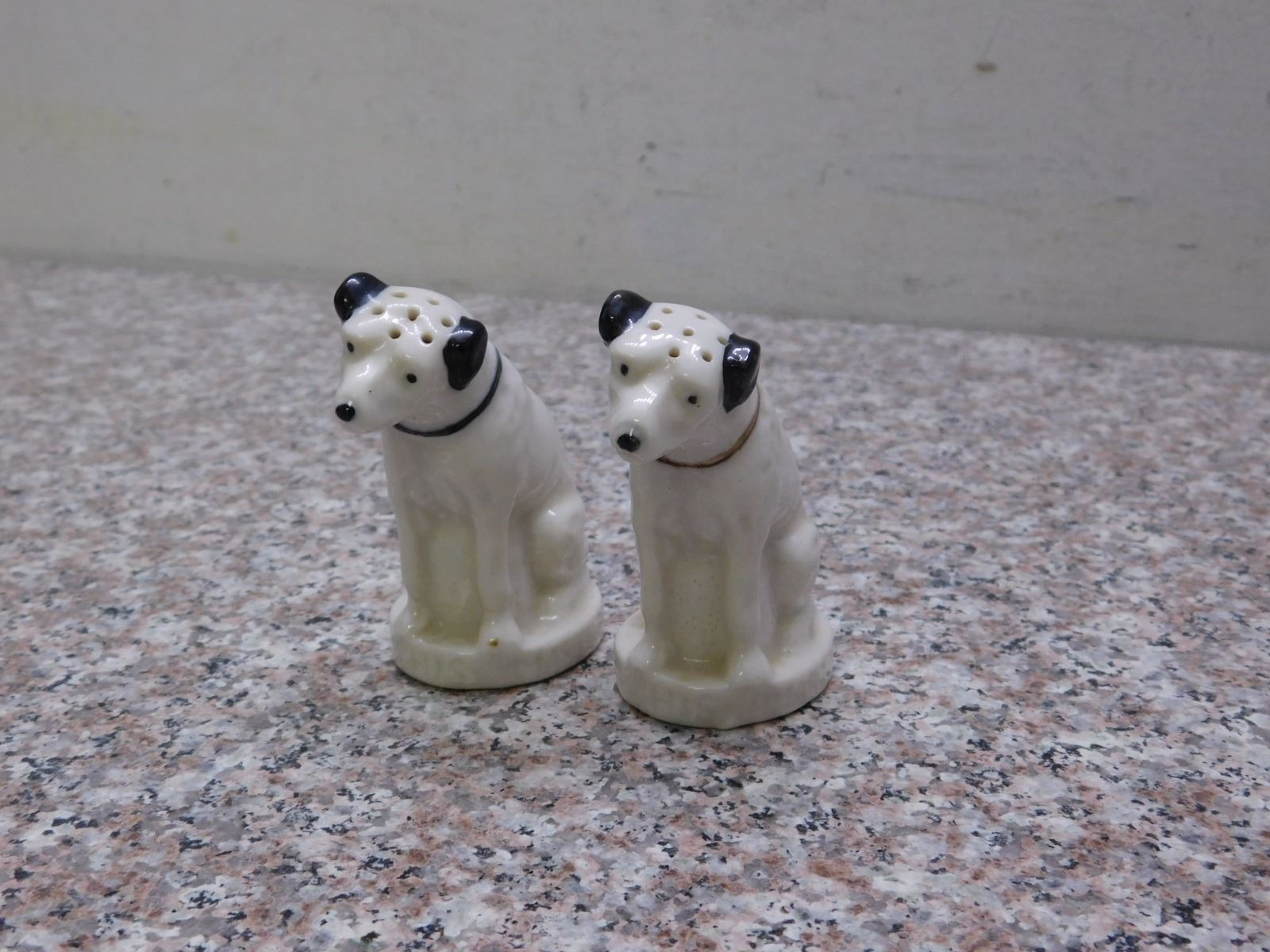RCA His Masters Voice Nipper Dog Salt and Pepper Set
