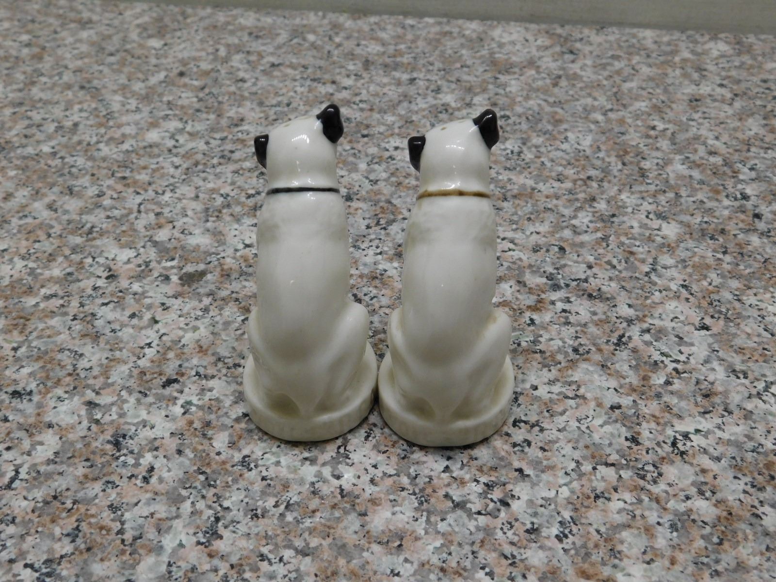 RCA His Masters Voice Nipper Dog Salt and Pepper Set