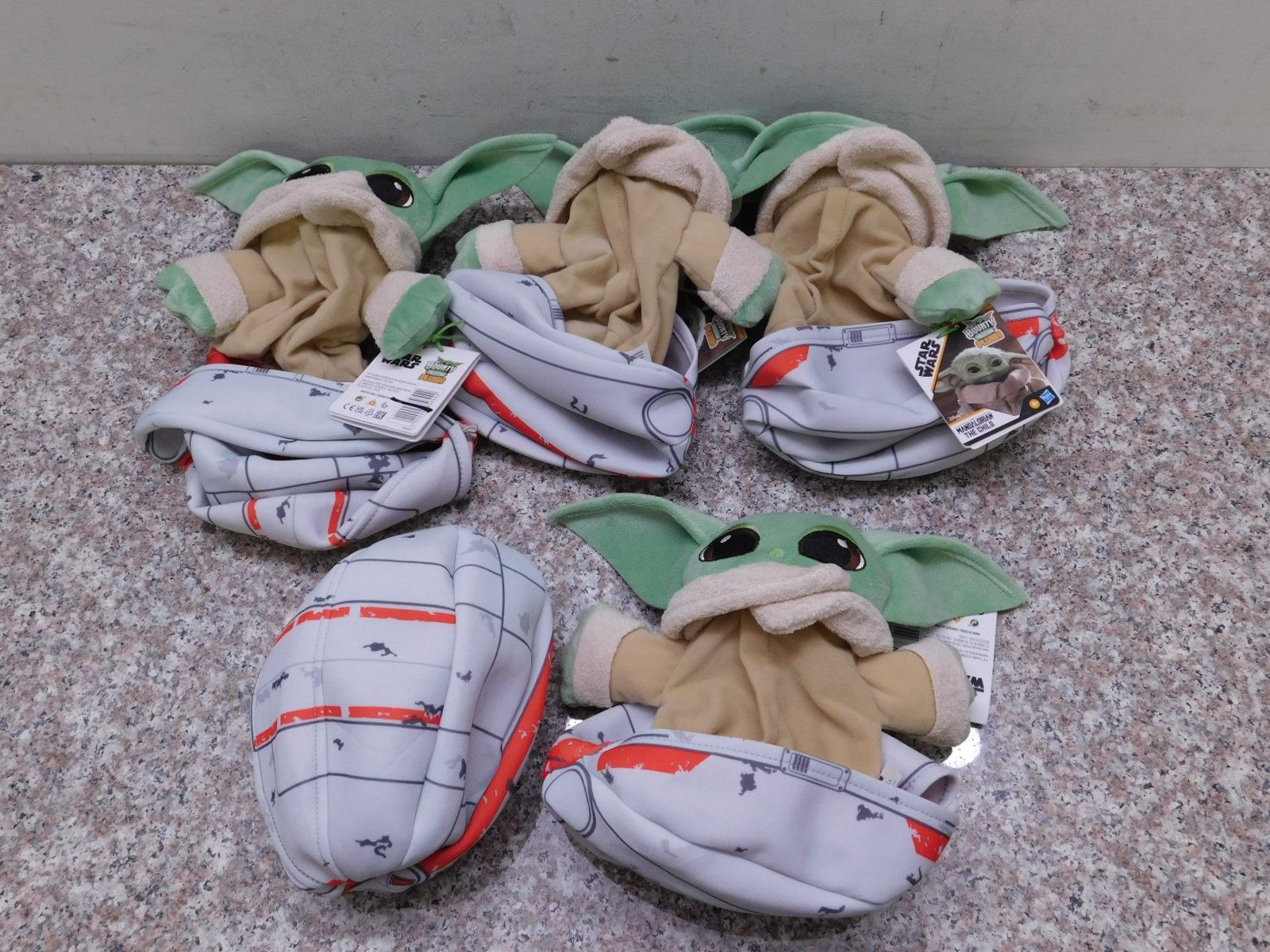 Lot of 5 Star Wars The Mandalorian "The Child" Bounty Collector Plush ...