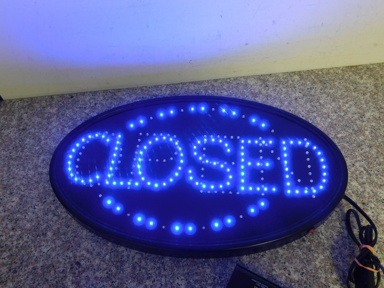 OPEN and CLOSED LED Wall Sign