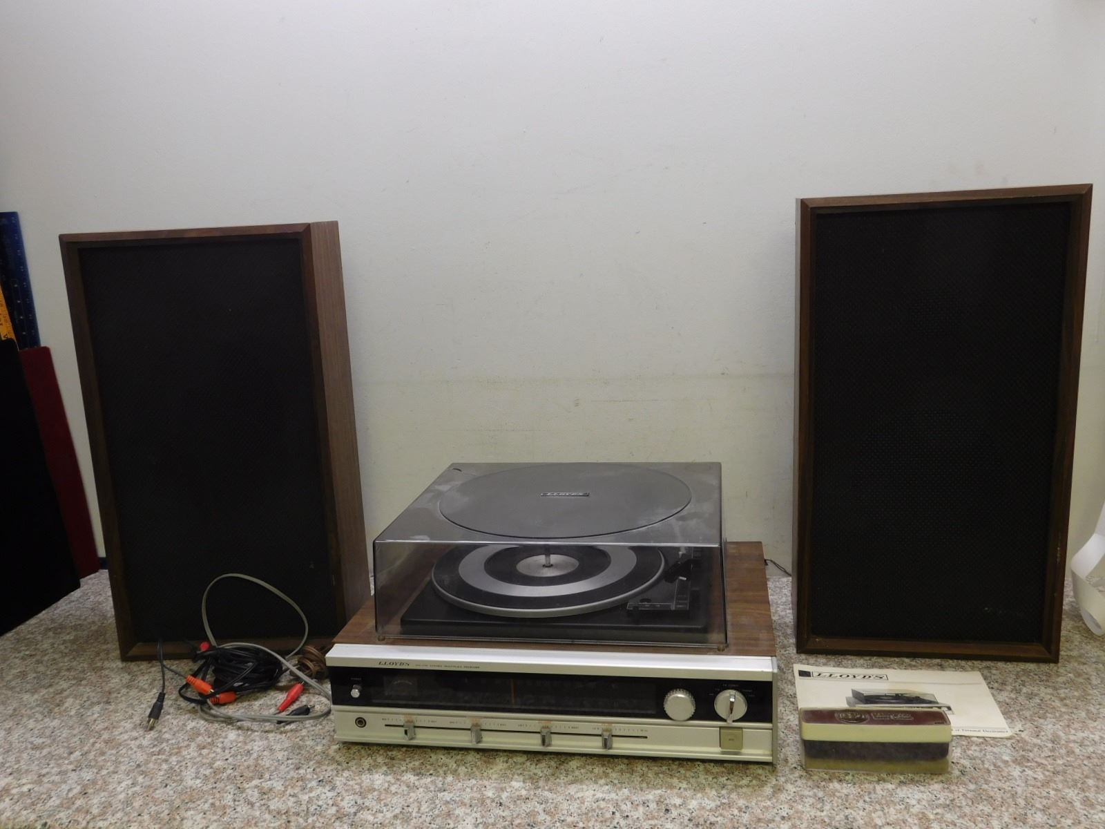 Home Audio Set Lloyds Multiplex AM FM Turntable and Receiver 1972 and ...