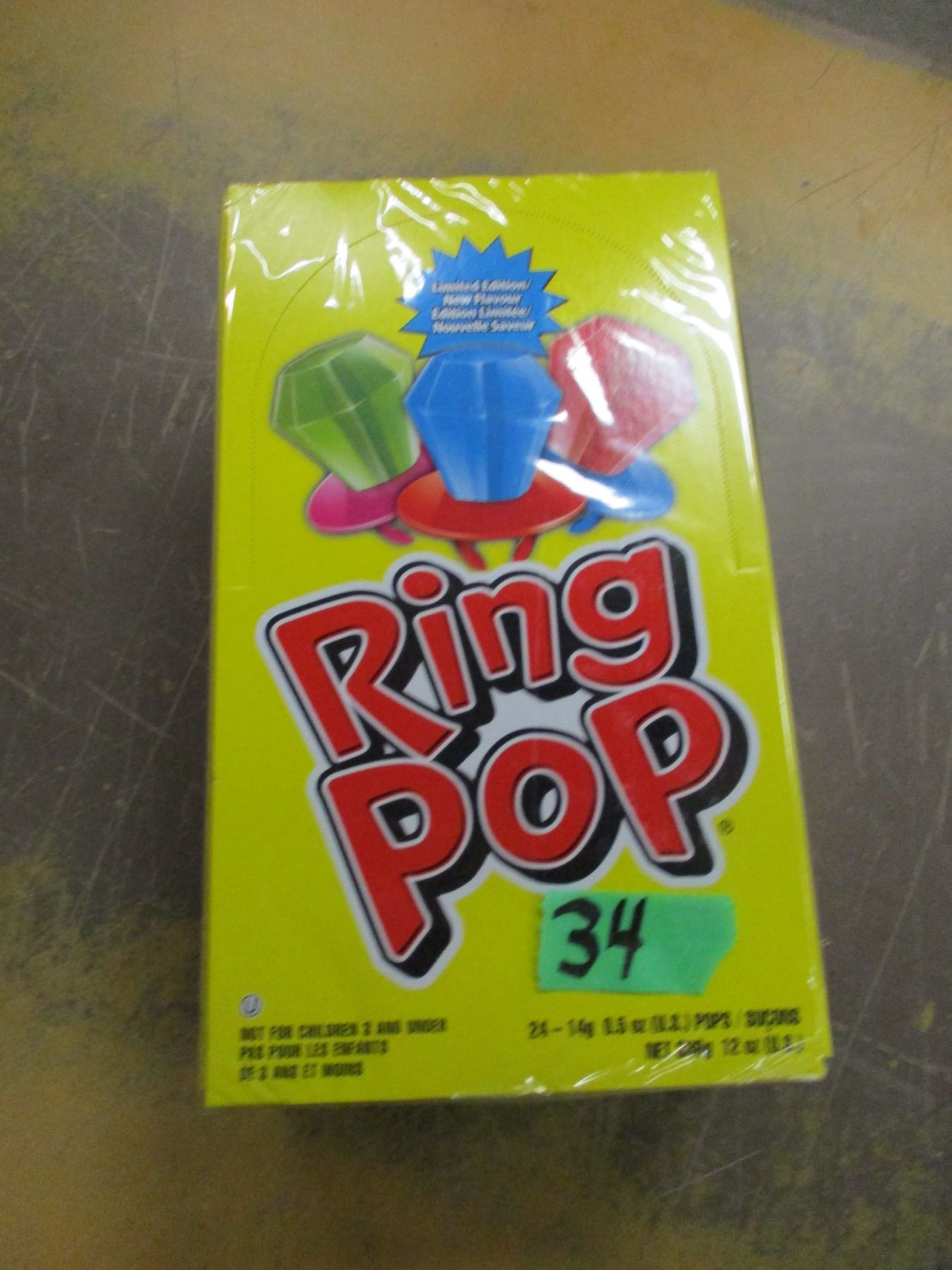 RING POP CANDY (24 X 14 G) - PER CASE
