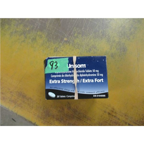 UNISOM (2 TABLETS) - PER BOX