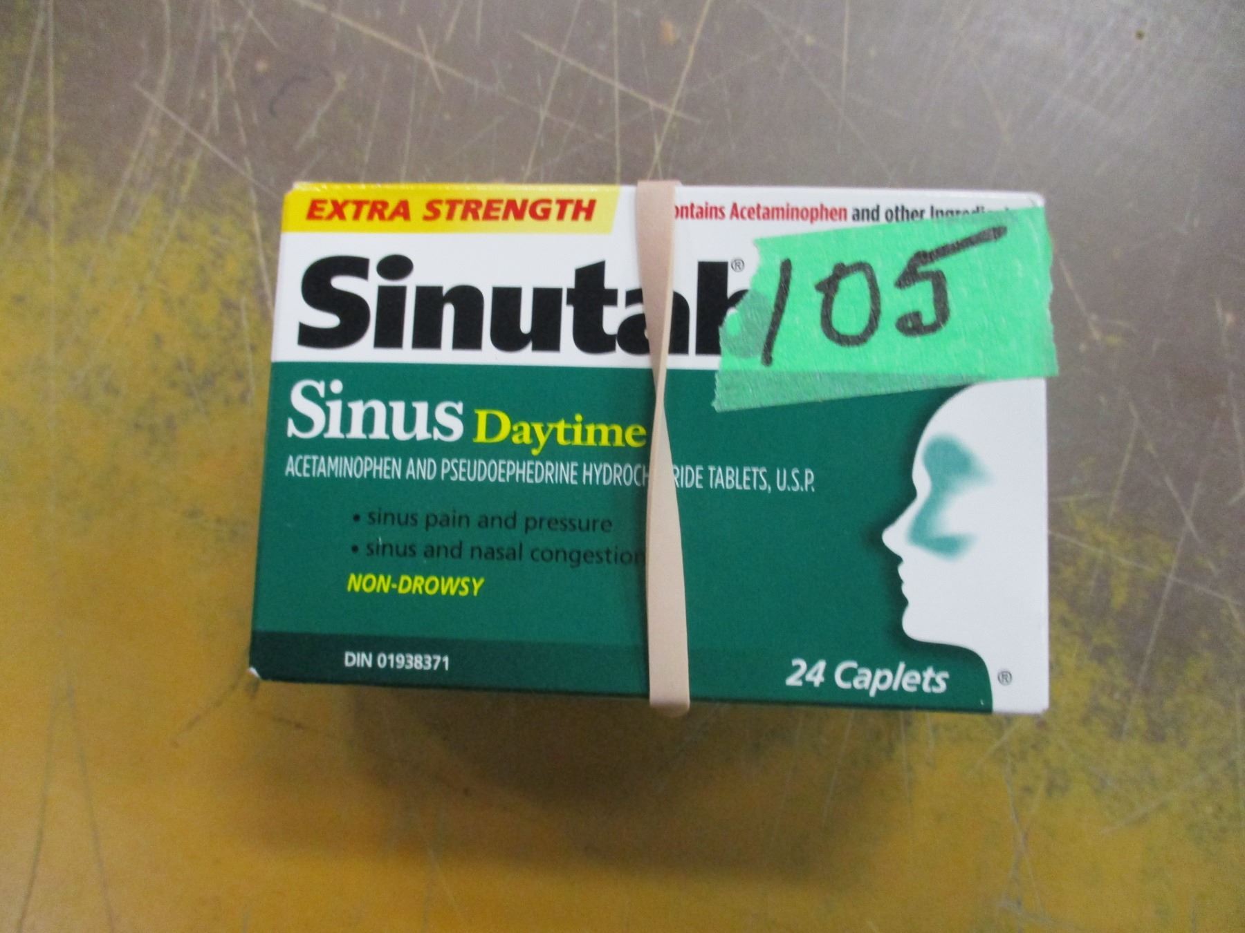 SINUTAB SINUS DAYTIME (24 CAPLETS) - PER BOX