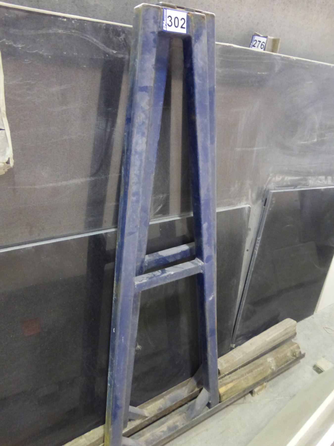 Metal slab stand