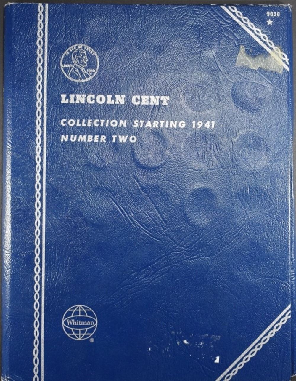 1941-1975 LINCOLN CENT COLLECTION IN BOOK