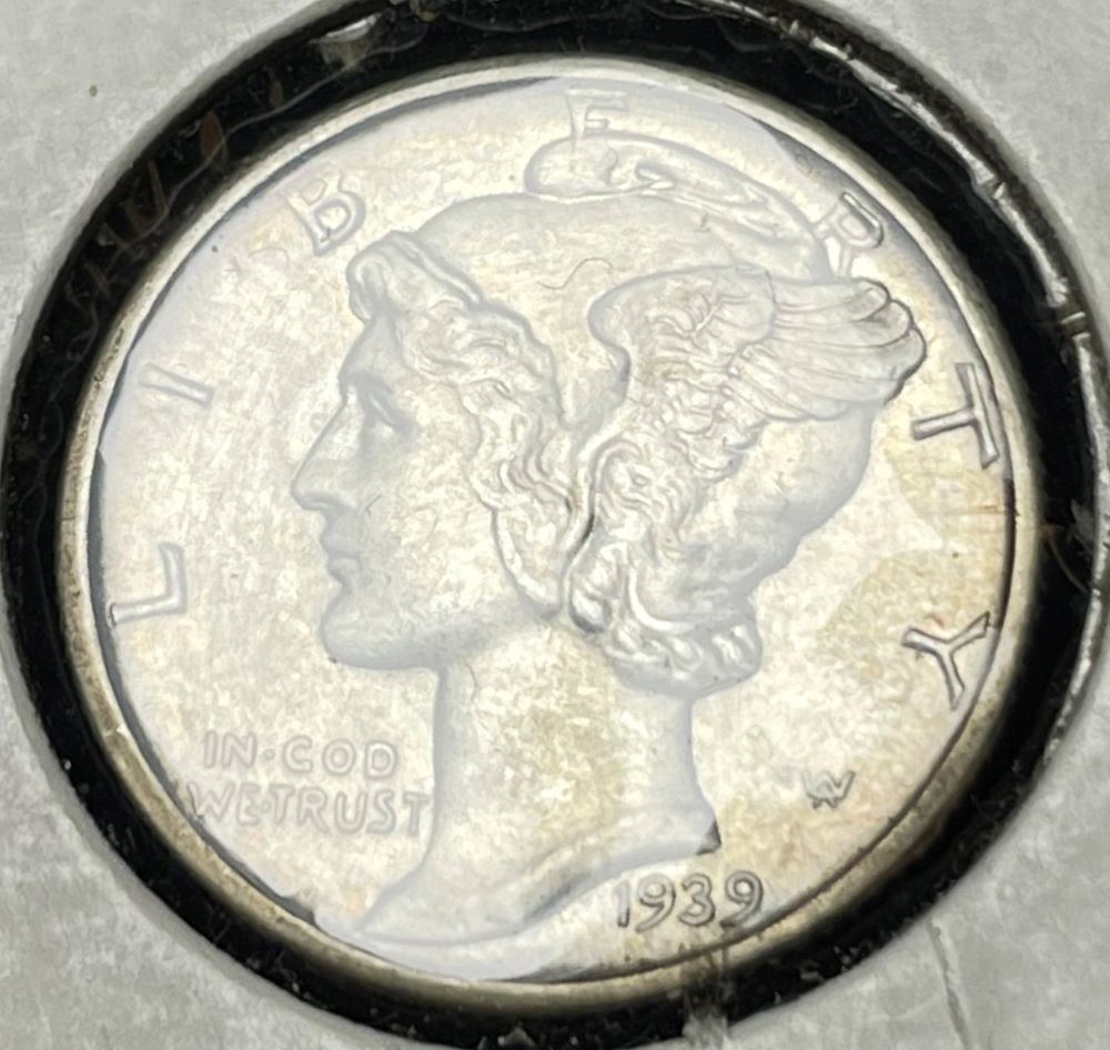 1939-D Mercury Silver Dime MS66 FSB