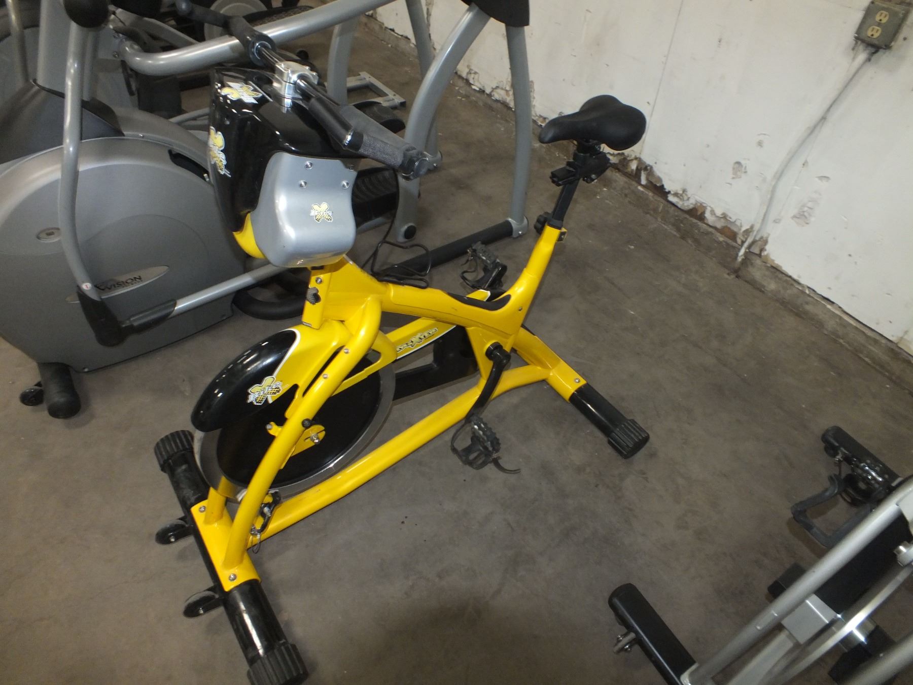 Yellow Exercise Bike