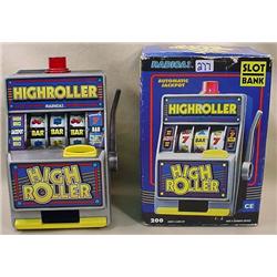 RADICA HIGH ROLLER SLOT MACHINE BACK IN ORIG. BOX