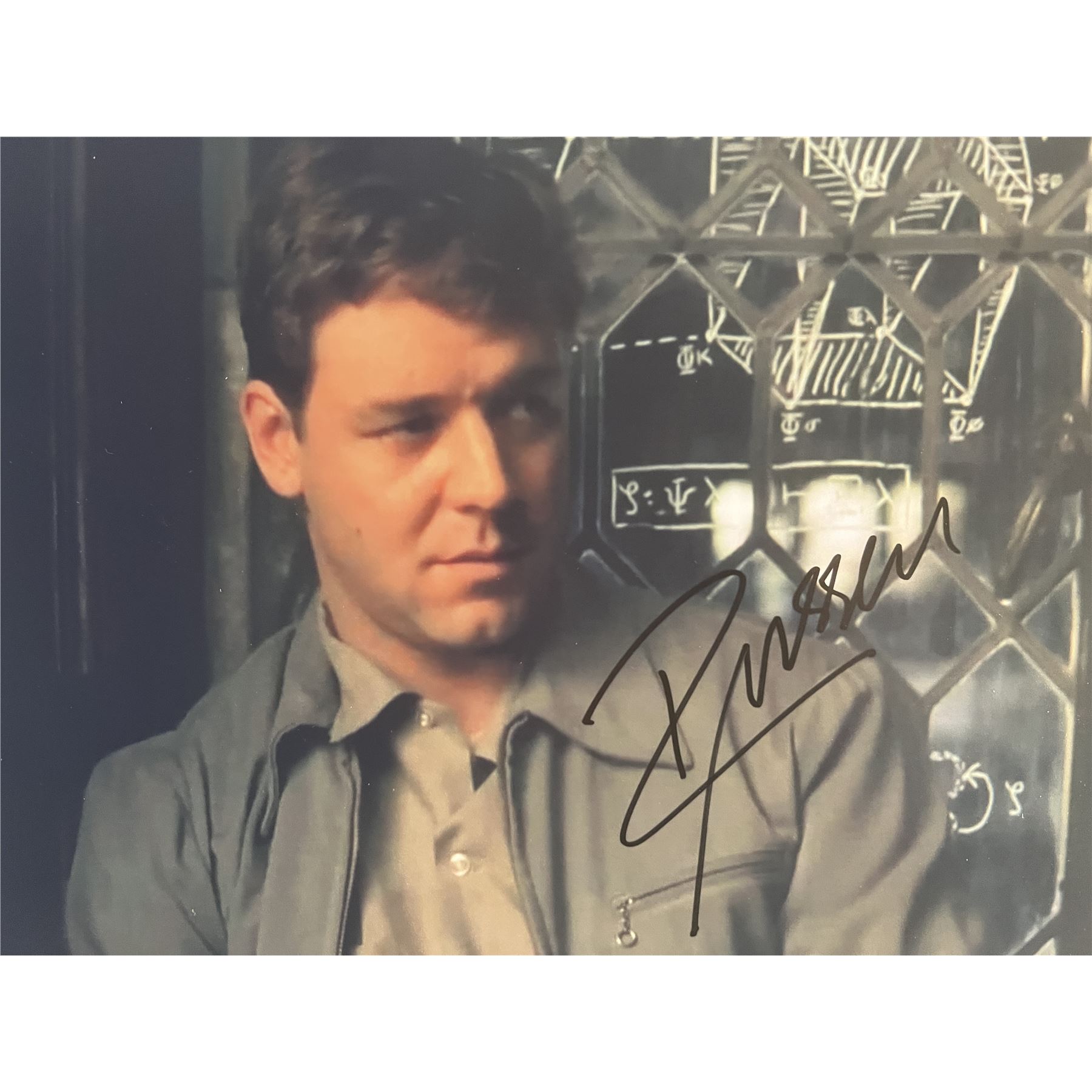 Russell Crowe signed photo