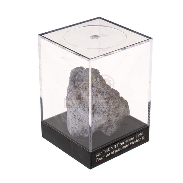 Star Trek: Generations - Viridian III Exploded Planet Fragment - 19-54