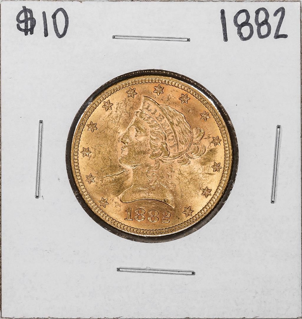 1882 $10 Liberty Head Eagle Gold Coin