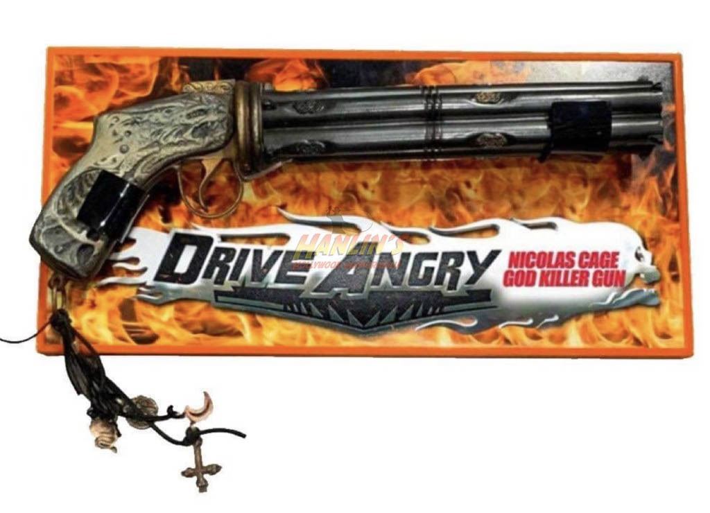 Drive Angry (2011) - Milton (Nicolas Cage) GodKiller Gun With Display