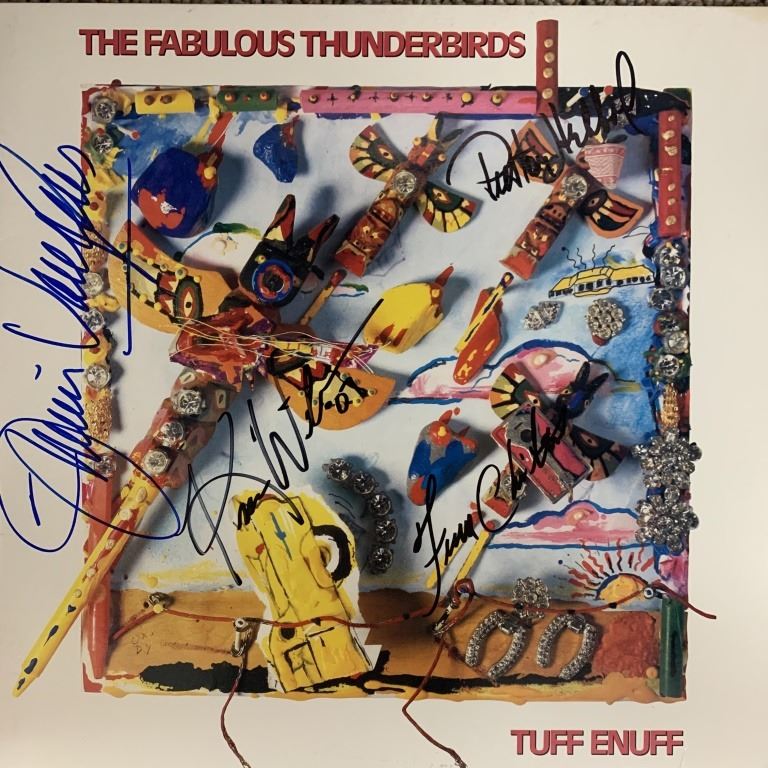 Fabulous Thunderbirds Signed Tuff Enuff Album