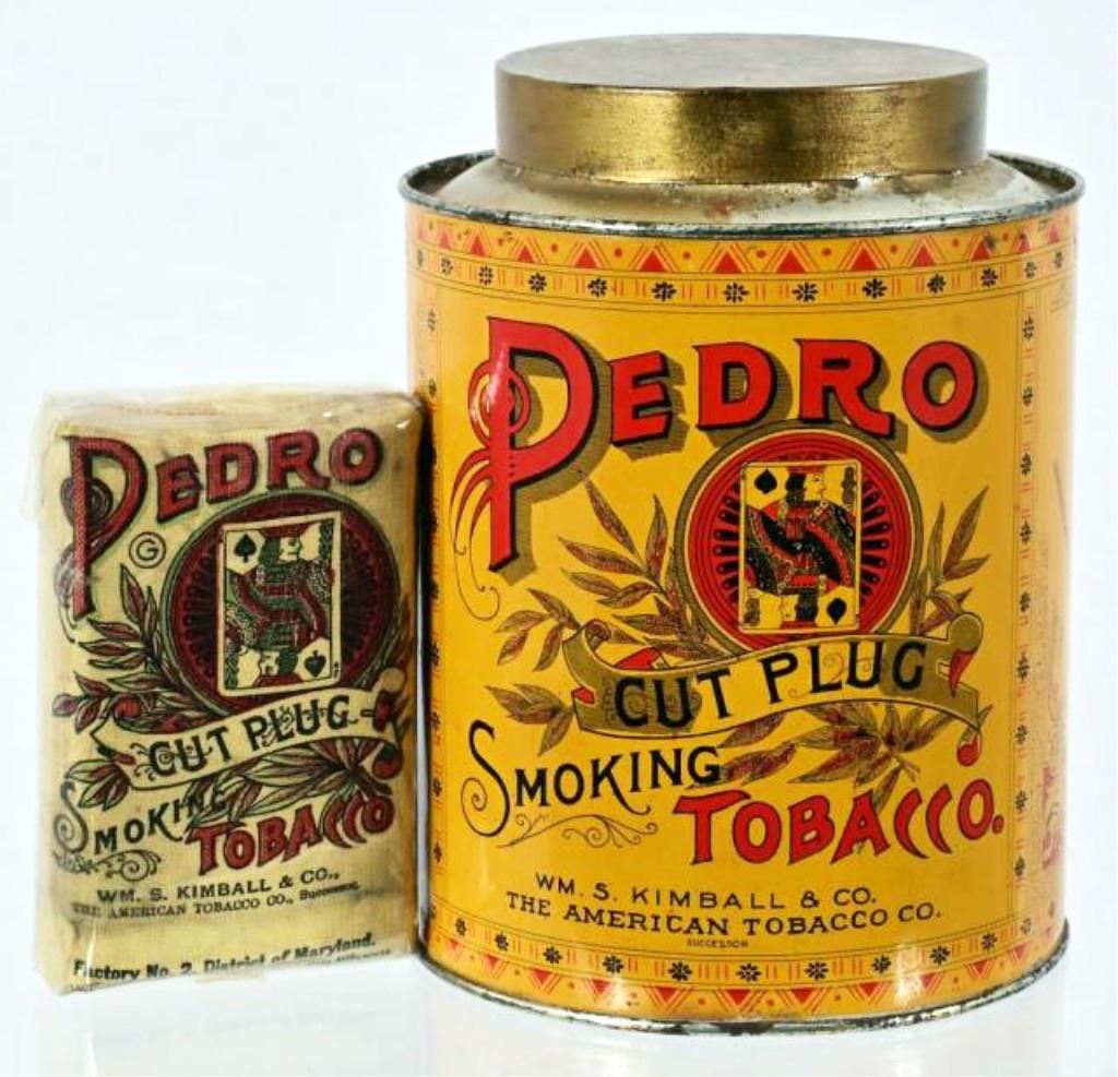 Pedro Cut Plug Smoking Tobacco Tin