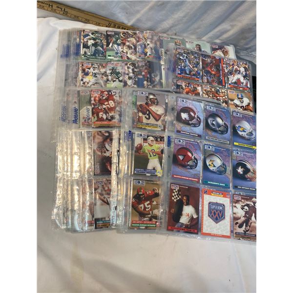 Pro set football cards