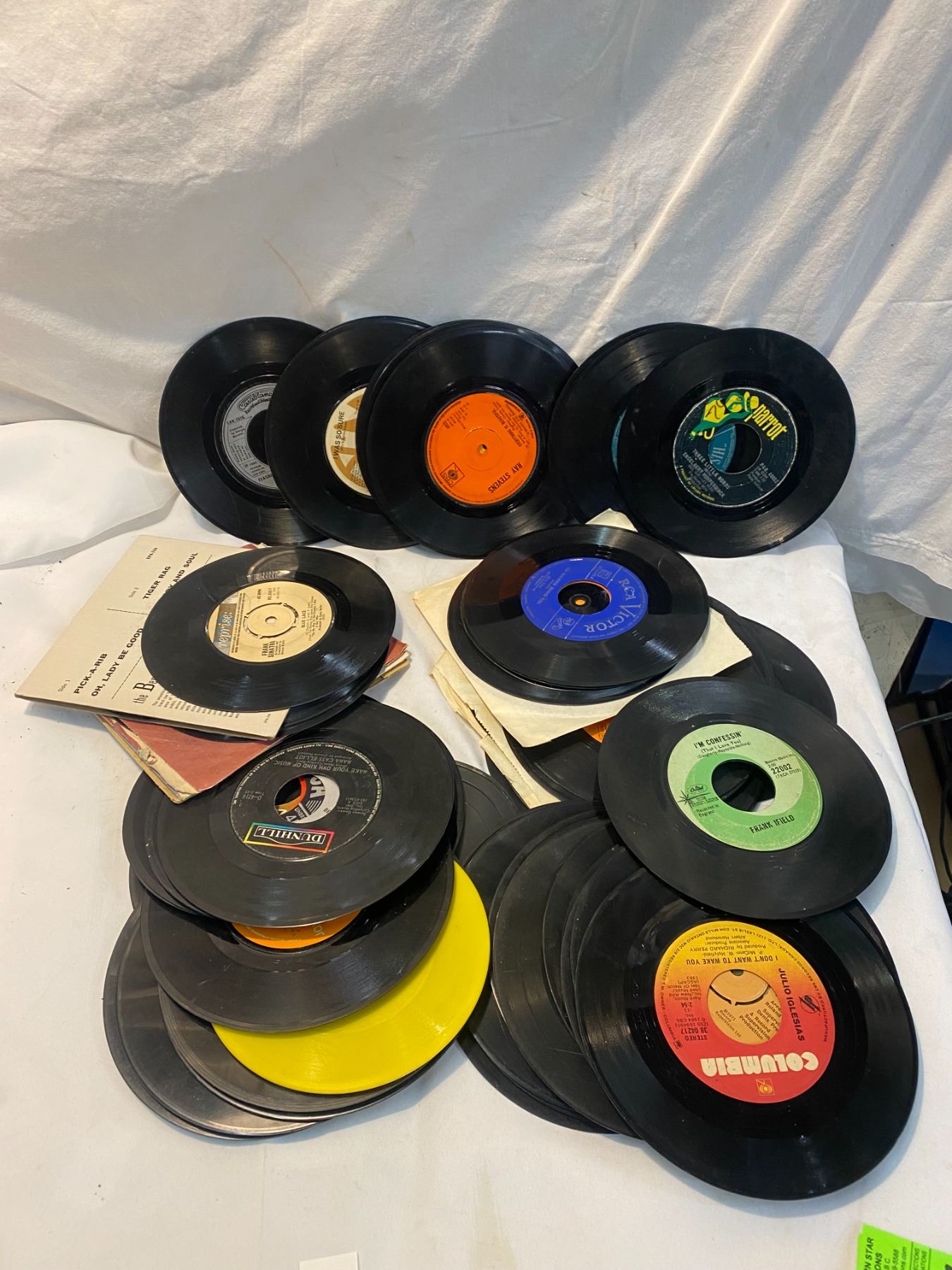 Lot of 45 records