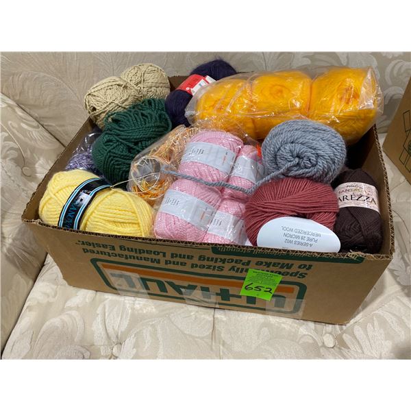Lot of yarn