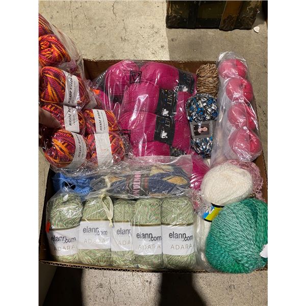Lot of yarn