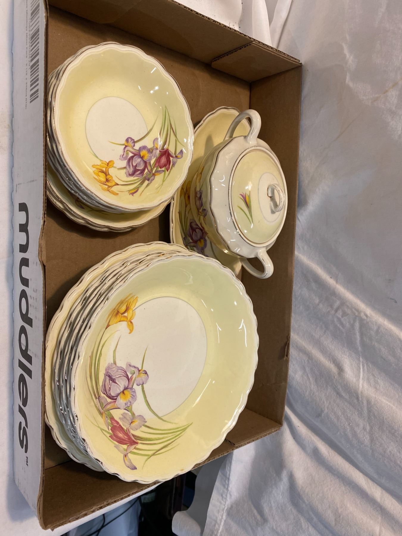 Woods Ivory ware dishes
