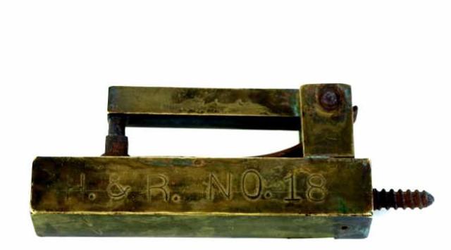 H&R No. 18 approx. .32 cal percussion alarm gun