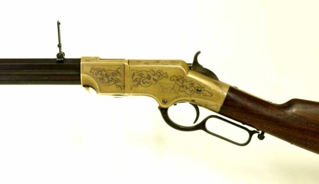 Henry 1860 .44 cal. SN 9773 lever action engraved