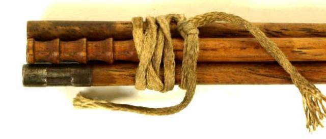 Original Henry 1860 4 pc hickory wood cleaning rod