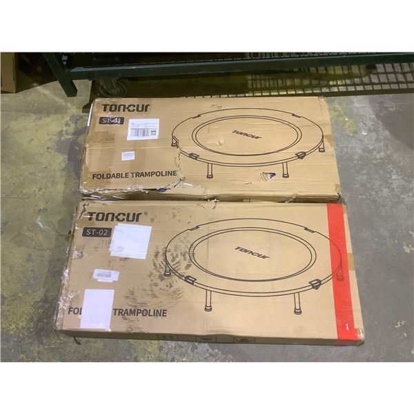 2 Toncur Folding Trampolines