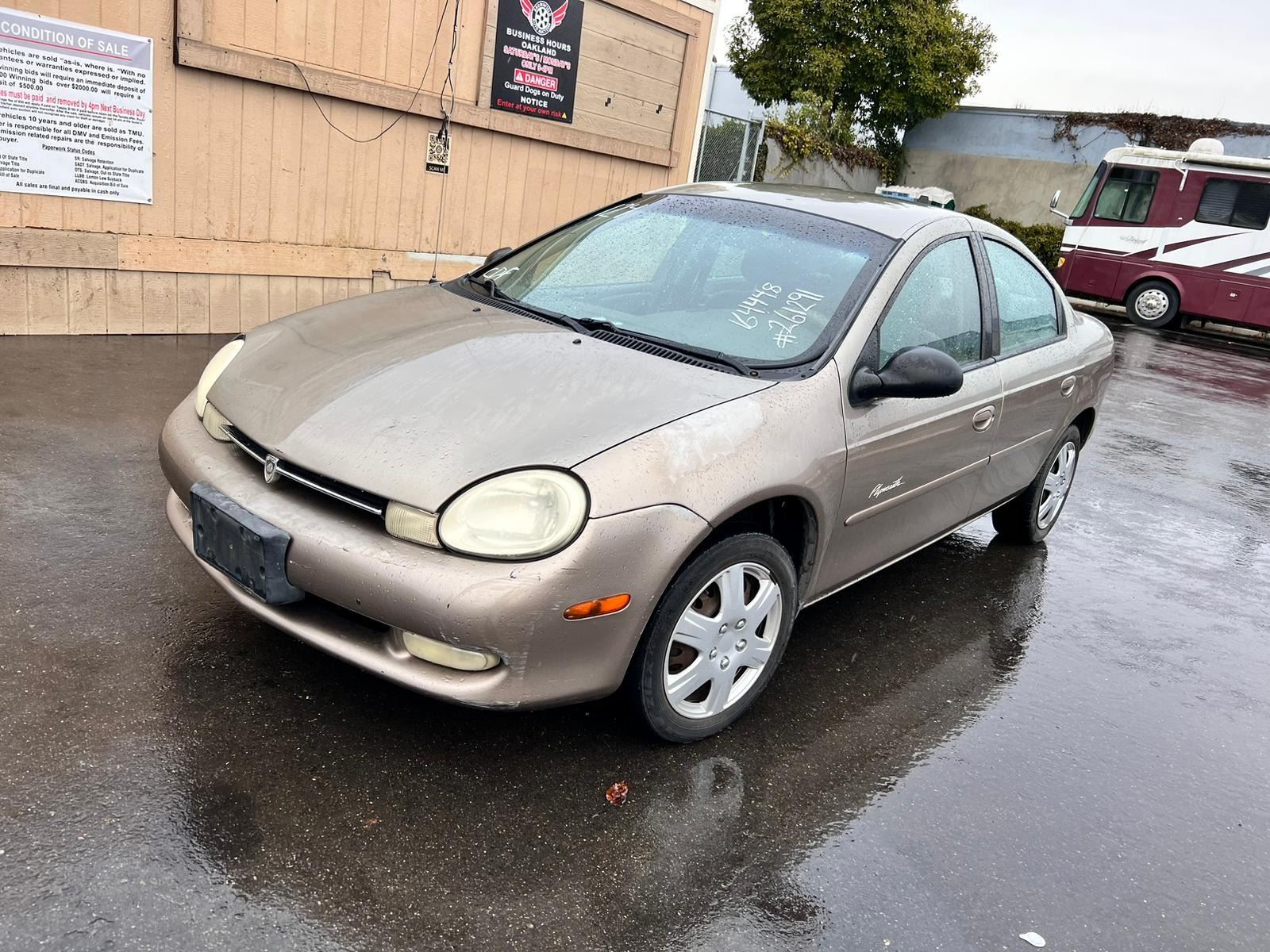2001 Plymouth Neon Highline