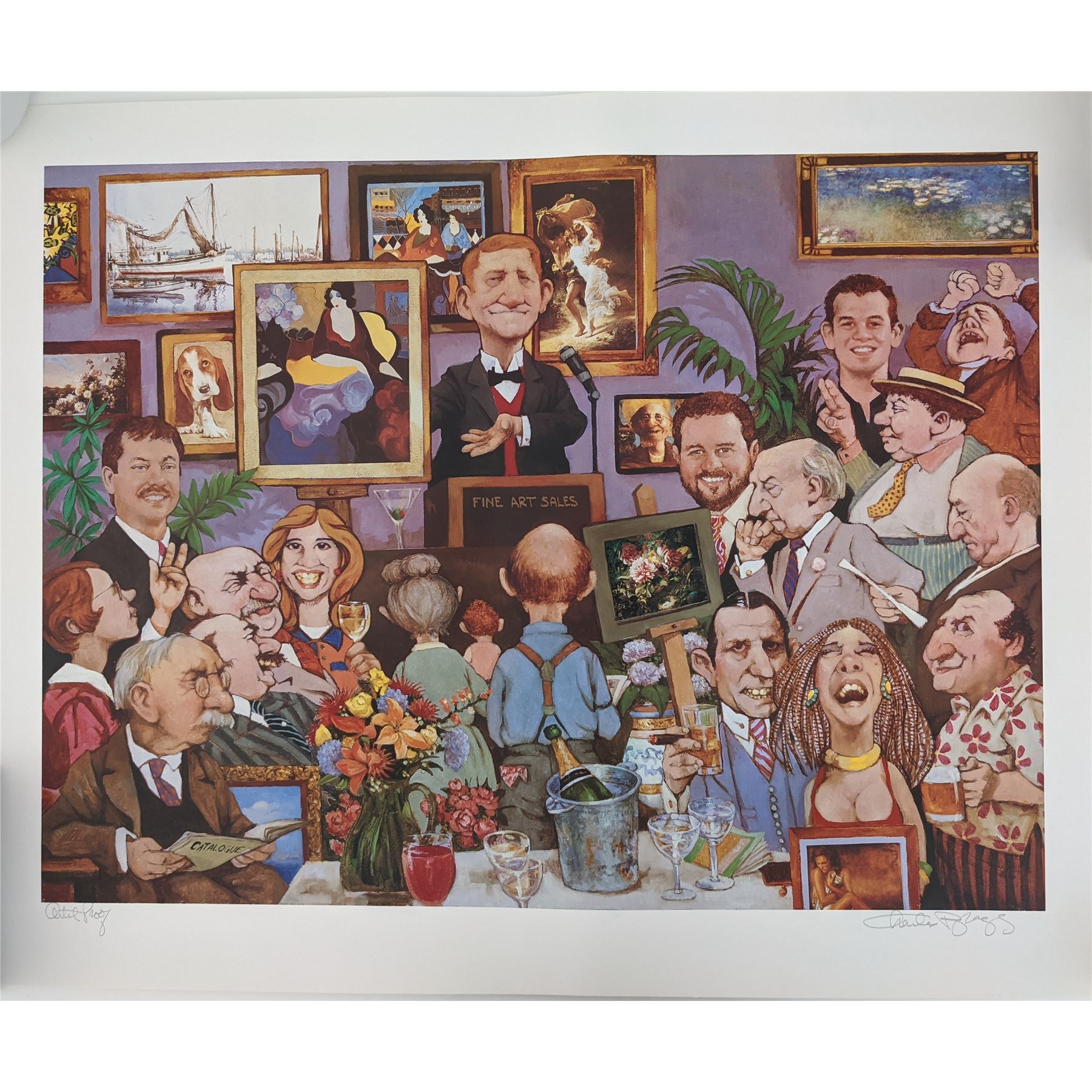 Charles Bragg Color Print - Signed Artist Proof