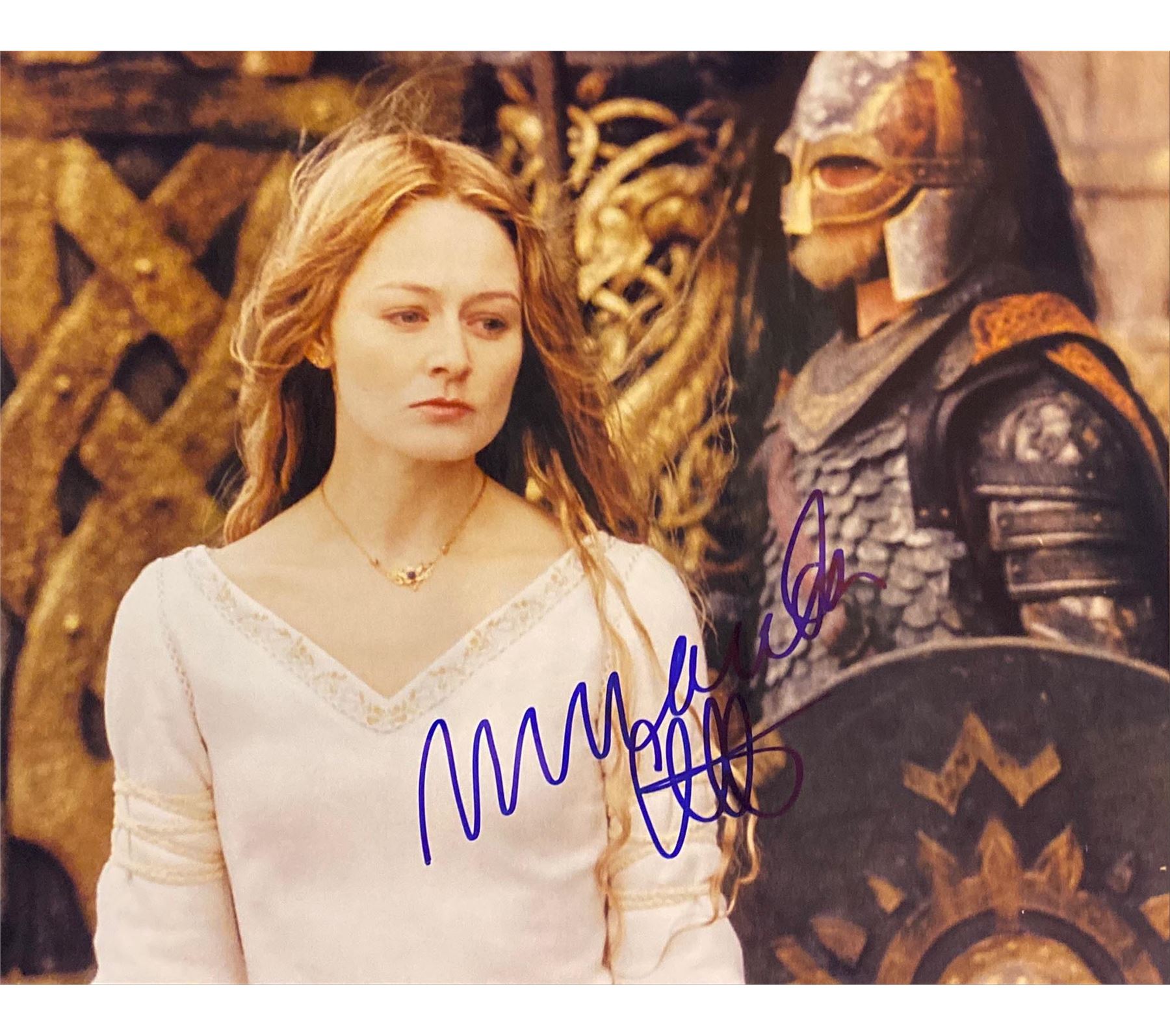 The Lord of the Rings Miranda Otto signed movie photo