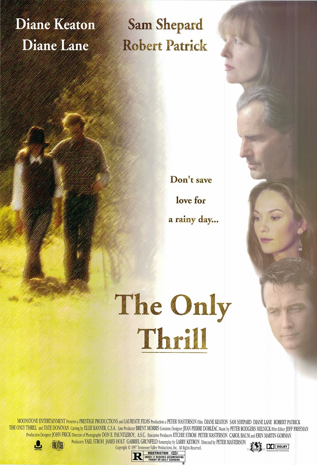 The Only Thrill original 1998 vintage one sheet movie poster