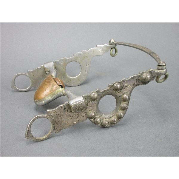 Unmarked Silver Overlaid Loose Jaw Stainless Bit- Santa Barbara Cheek ...