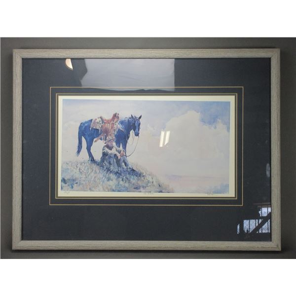 Signed And Numbered Buck Taylor Print- "The Pardners"- 103/250 ...