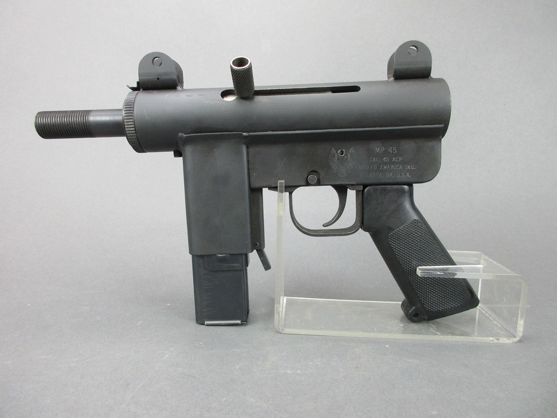 Enfield Model MP 45 Semi-Automatic Pistol- .45 ACP- 3.5" Threaded ...