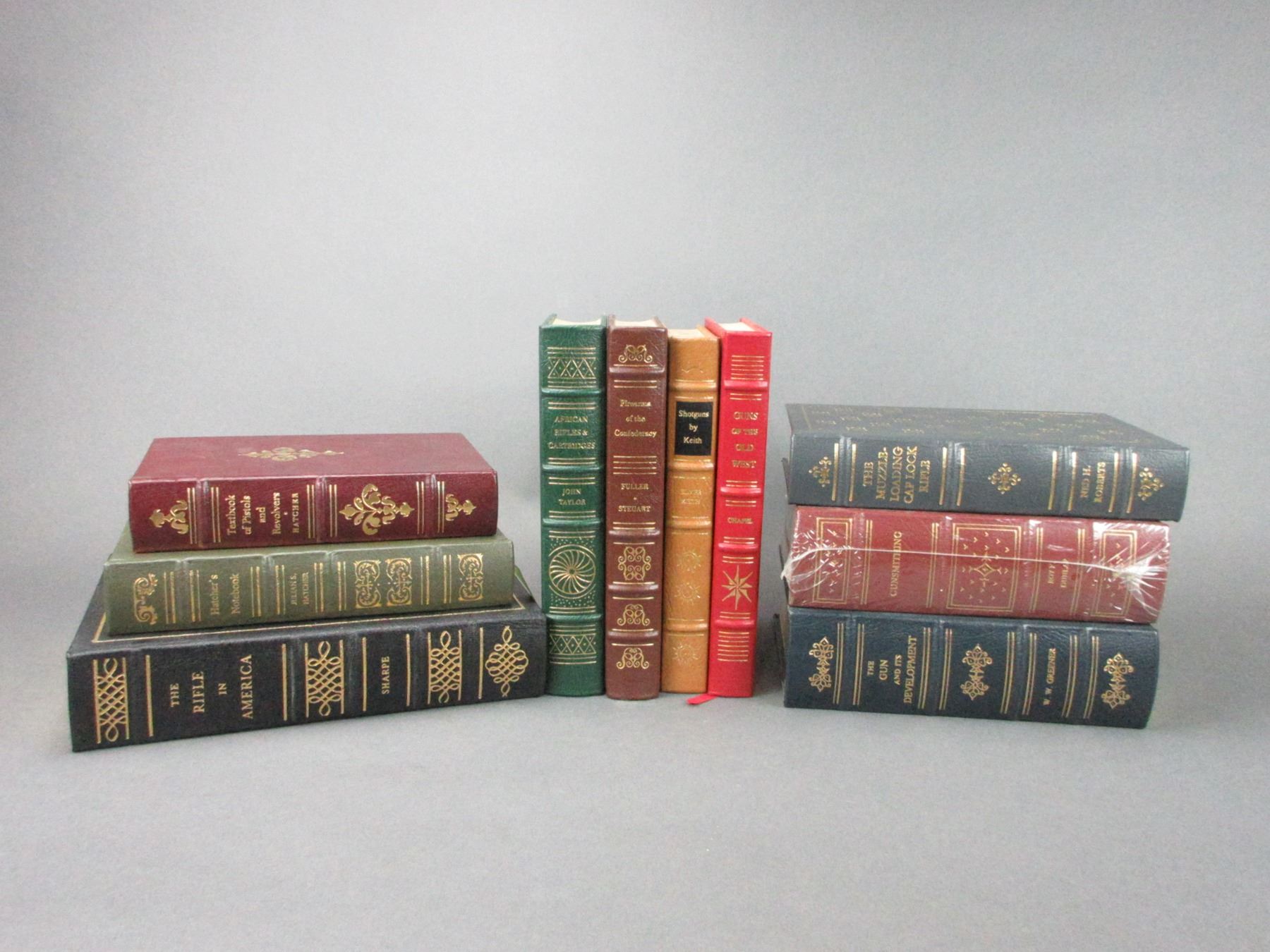 10 Hardbound Gun Books