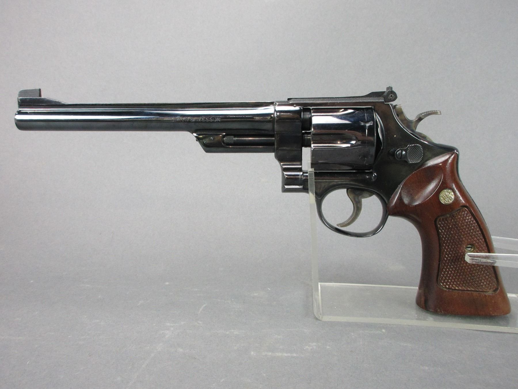 Smith And Wesson Model 27-2 Revolver- .357 Mag- 8.375" Barrel- Magna ...
