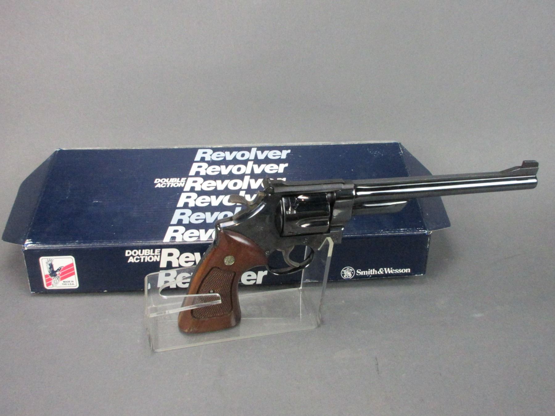 Smith And Wesson Model 27-2 Revolver- .357 Mag- 8.375" Barrel- Magna ...