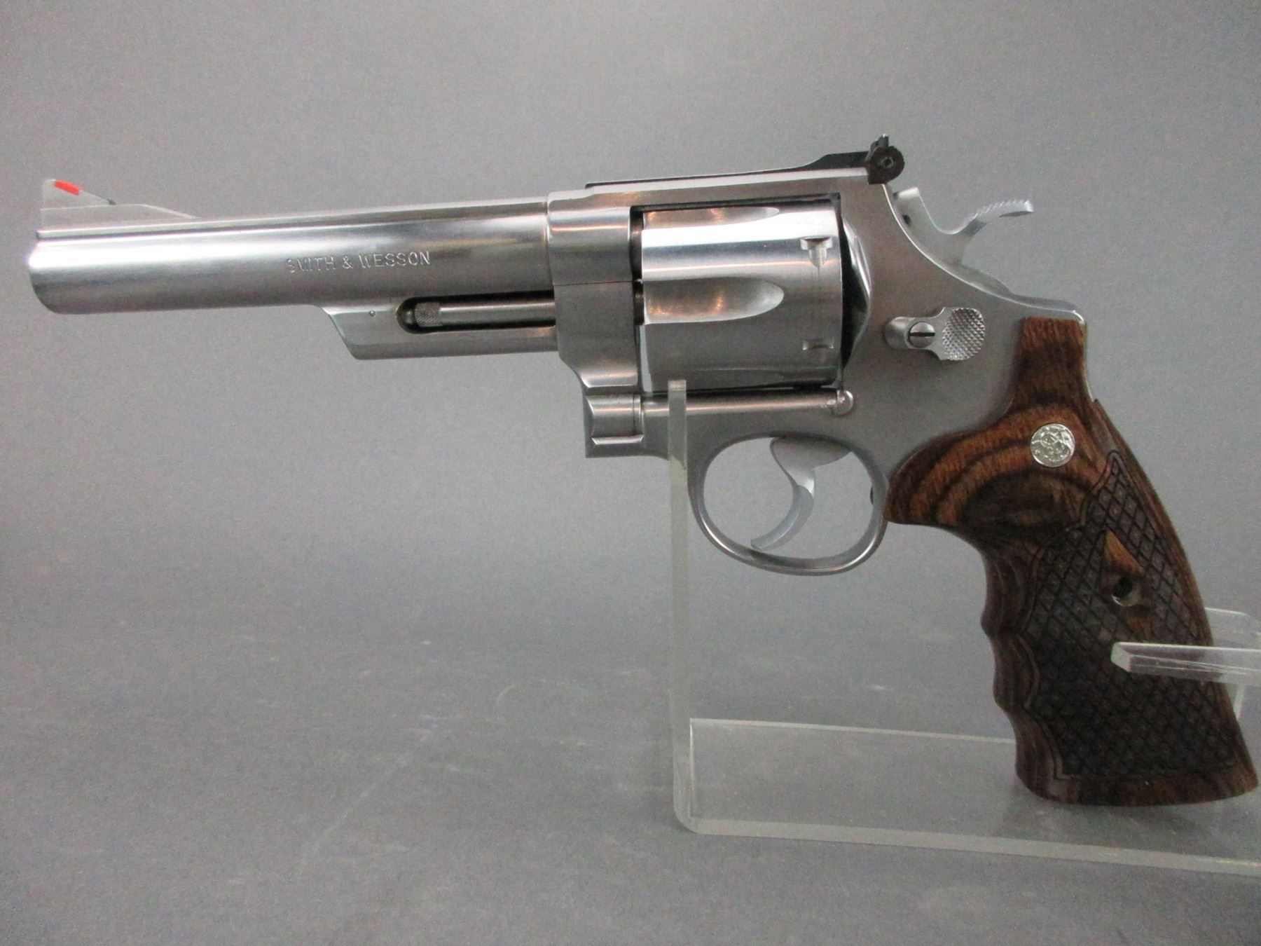 Smith And Wesson Model 629-1 Stainless Revolver- 44 Mag- 6" Barrel ...