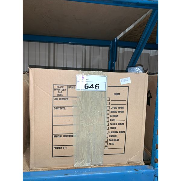 Box Of Assorted Plastic Parts Bins With Small Genuine Subaru Parts