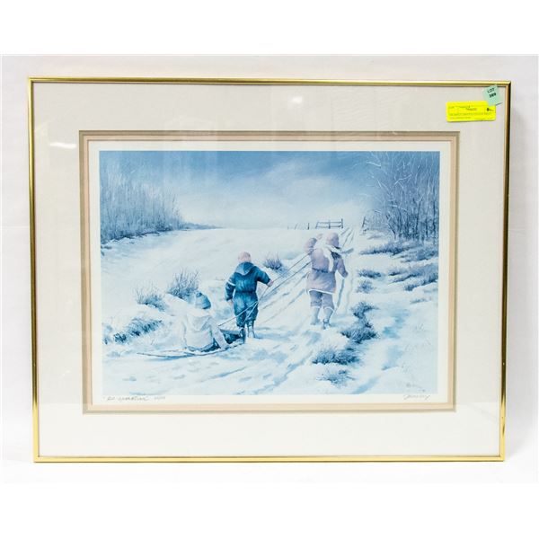 FRAMED LIMITED EDITION PRINT FRAMED LIMITED EDITION PRINT