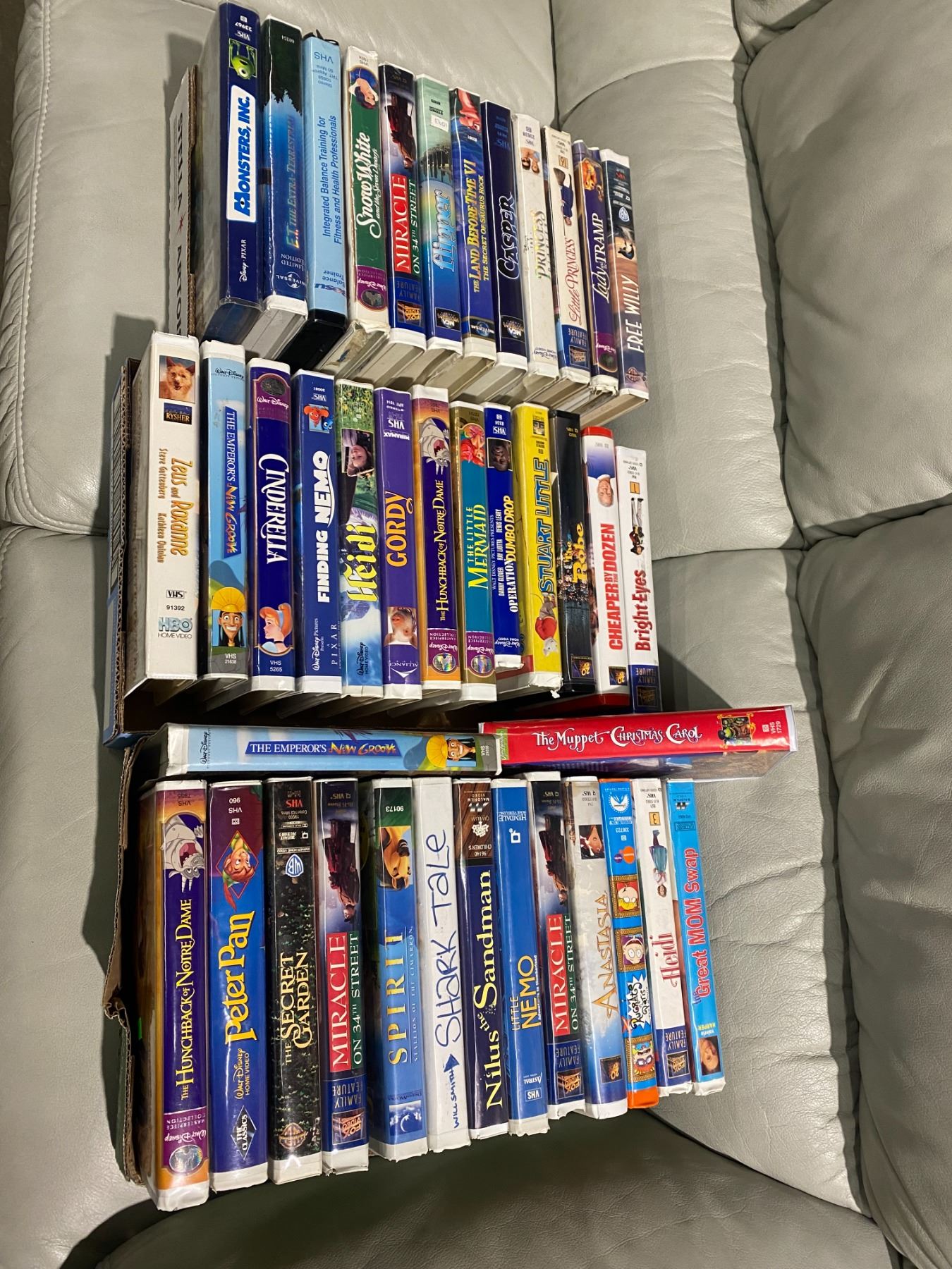 Lot of vhs movies