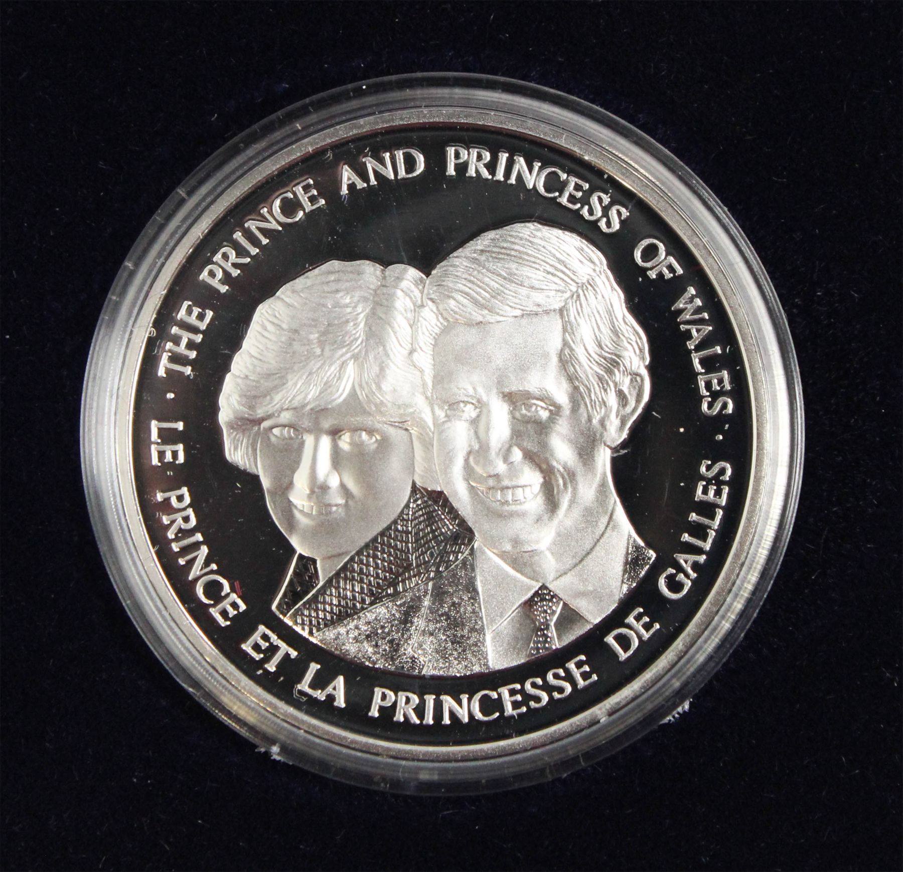 1983 CANADA PROOF SILVER PRINCE CHARLES & PRINCESS DIANA COMMEMORATIVE ...